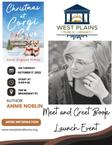Meet & Greet Book Launch with author Annie England Noblin - Explore ...